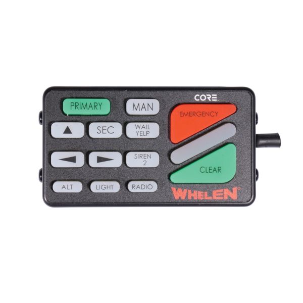 Whelen CenCom Core WeCanX Control Heads - Includes 3 Section Control ...